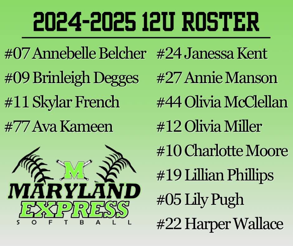 MD Express Softball
